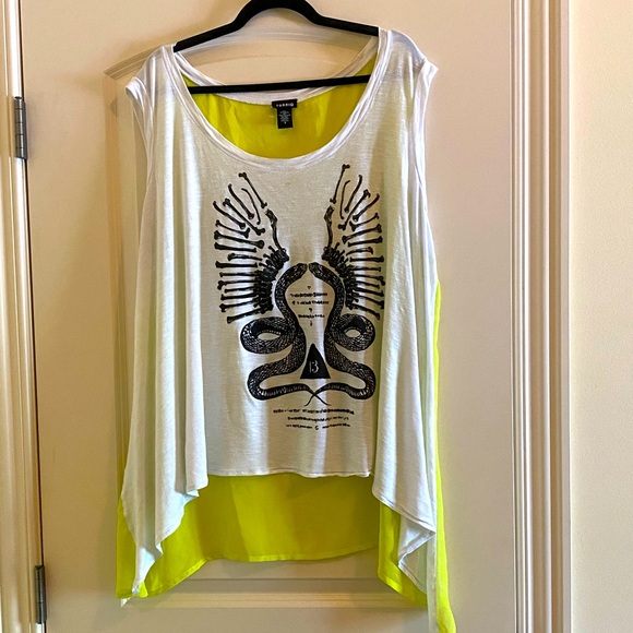 torrid | Tops | Torrid Snake Bones Tank Top | Poshmark